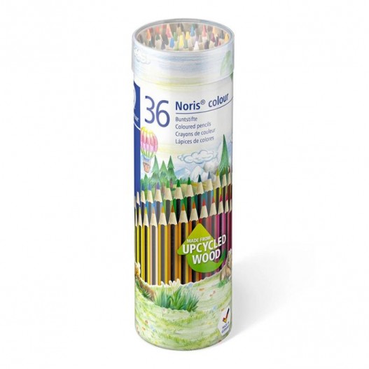 BOITE DE 36 CRAYONS COULEUR NORIS METALLIQUE - STAEDTLER