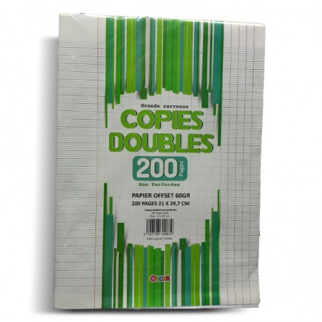 PAQUET DE 50 DOUBLES FEUILLES SEYES GM A4 - OSCAR