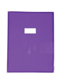 PROTEGE CAHIER TRANSPARENT A4 CRISTAL 21X29.7 CM GM - VIOLET