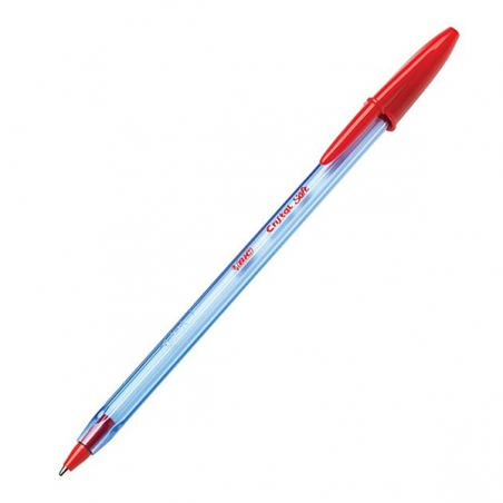 STYLO BIC A BILLE CRISTAL SOFT ASSORTIES